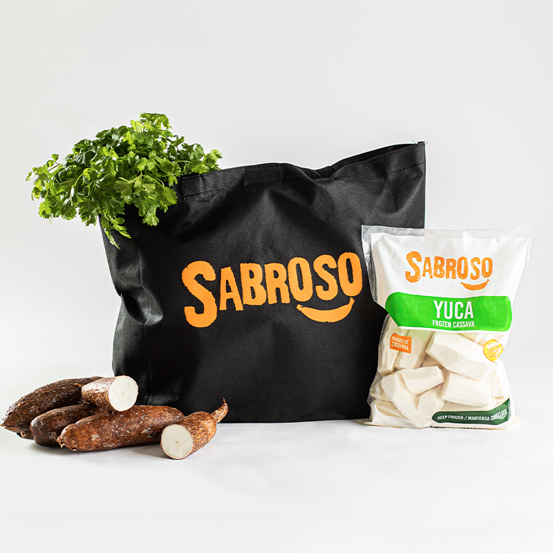 Yuca / Frozen Cassava Peeled - Sabroso Supreme